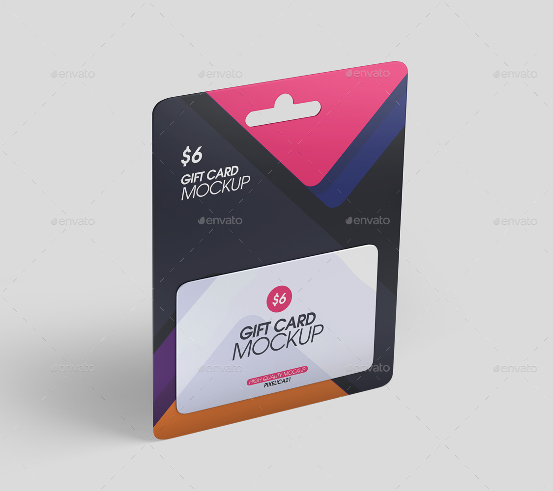 Gift Card Mockup, Graphics | GraphicRiver