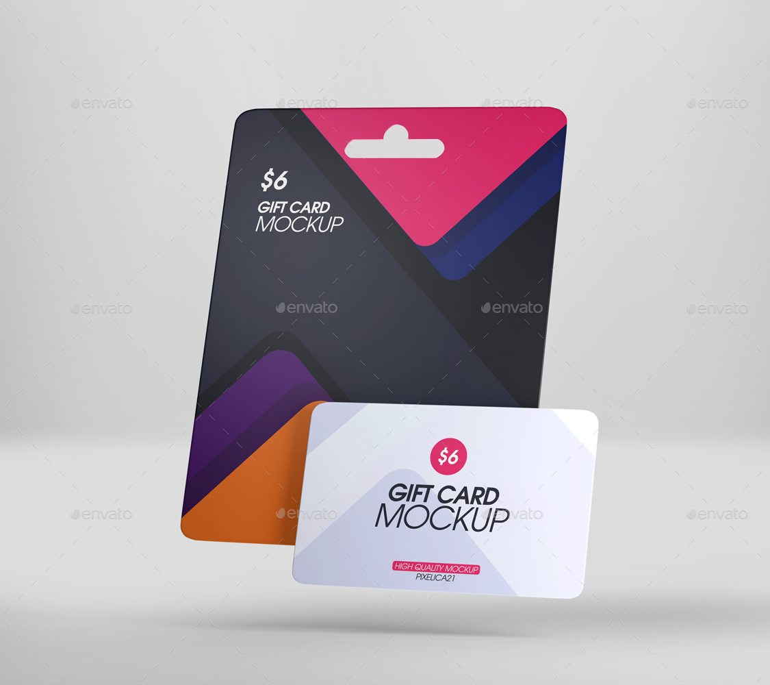 Gift Card Mockup, Graphics | GraphicRiver