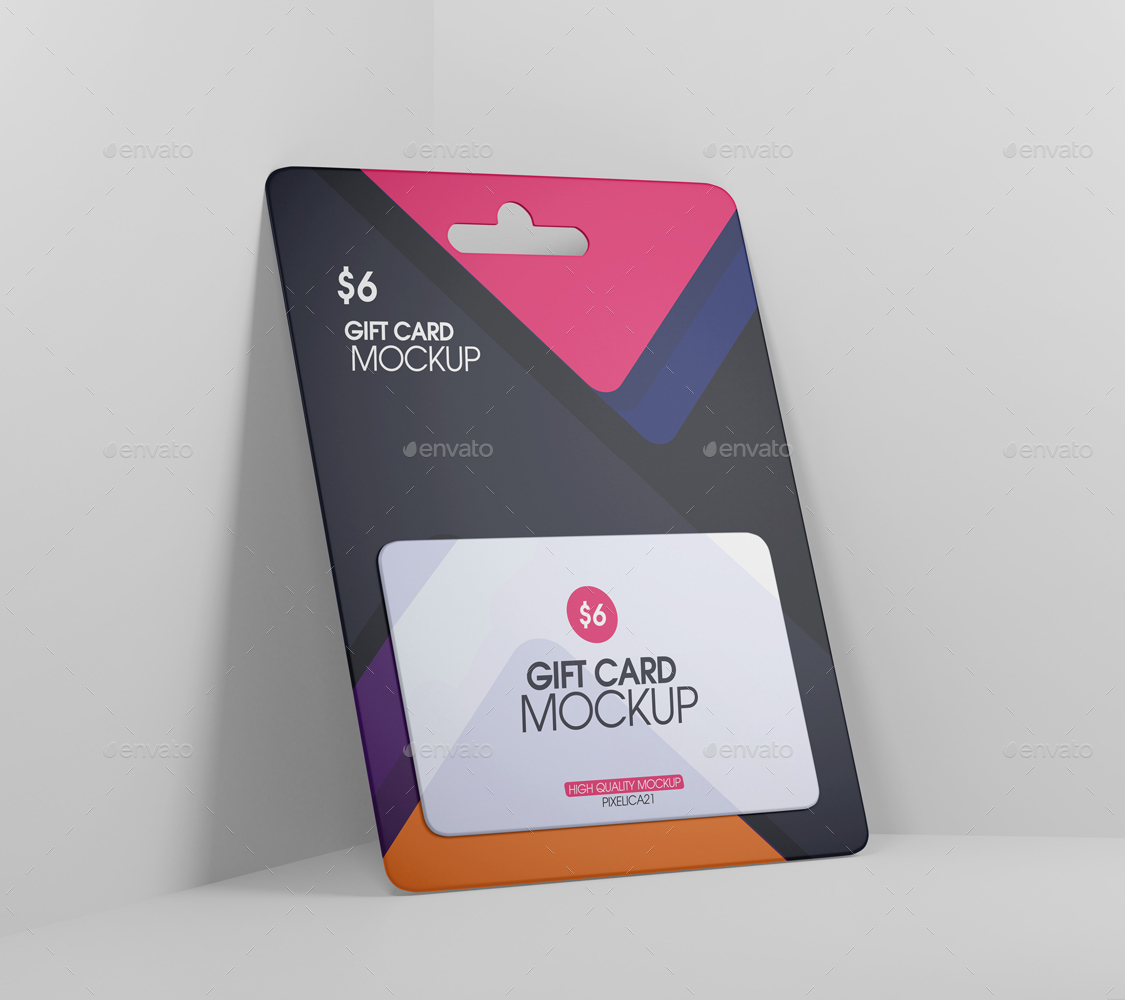 Gift Card Mockup, Graphics | GraphicRiver