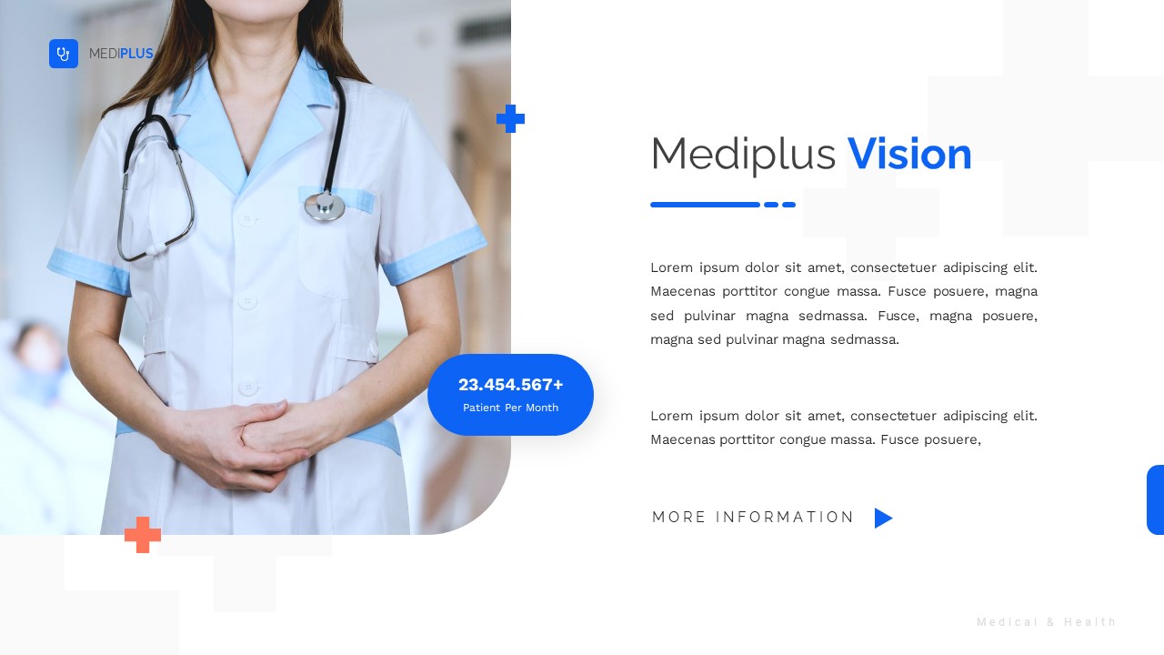 Mediplus - Medical & Health Google Slides Template by Pixesia ...
