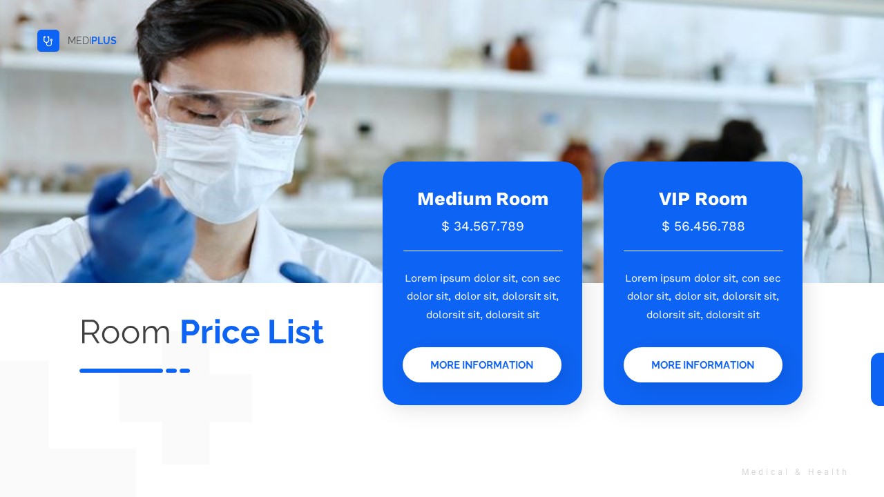 Mediplus - Medical & Health Google Slides Template by Pixesia ...