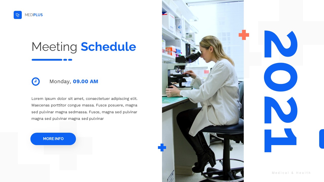 Mediplus - Medical & Health Google Slides Template, Presentation Templates