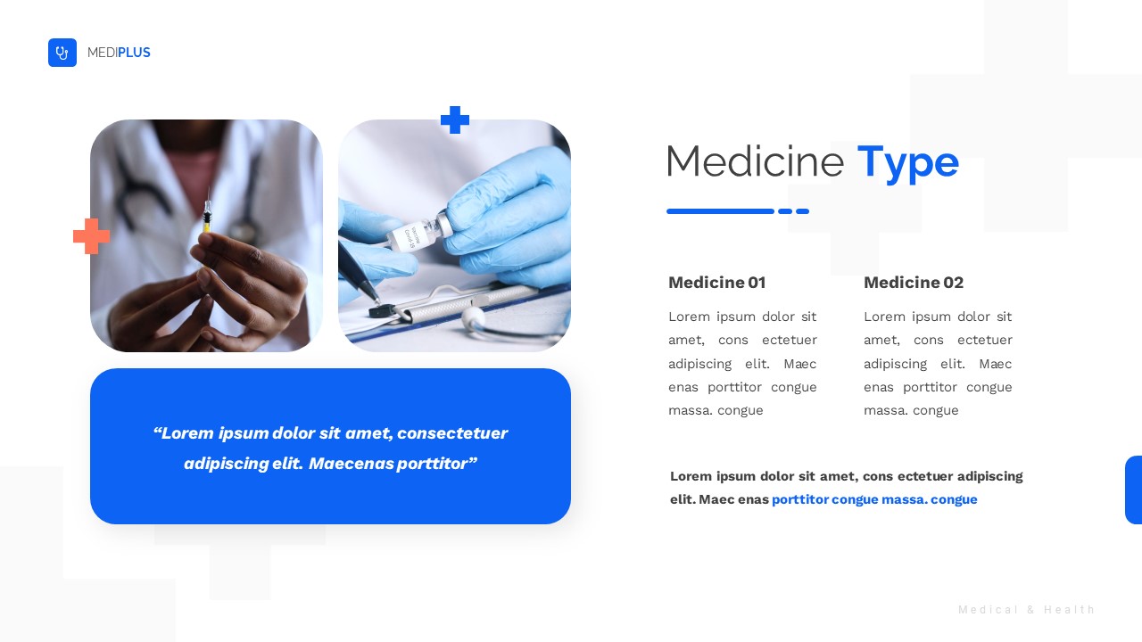 Mediplus - Medical & Health Google Slides Template by Pixesia ...