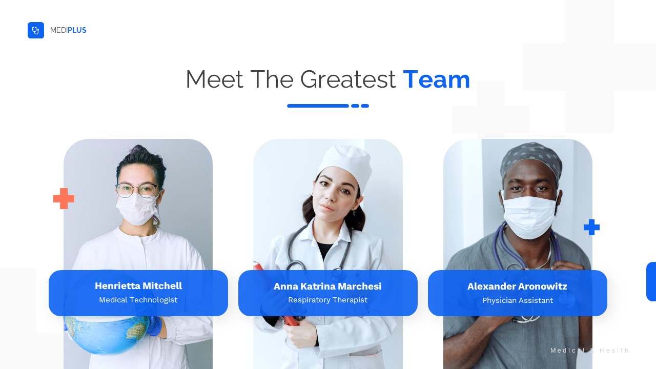 Mediplus - Medical & Health Powerpoint Template, Presentation Templates