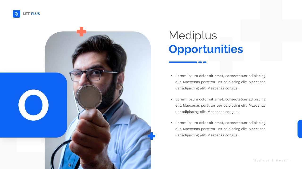 Mediplus - Medical & Health Powerpoint Template, Presentation Templates