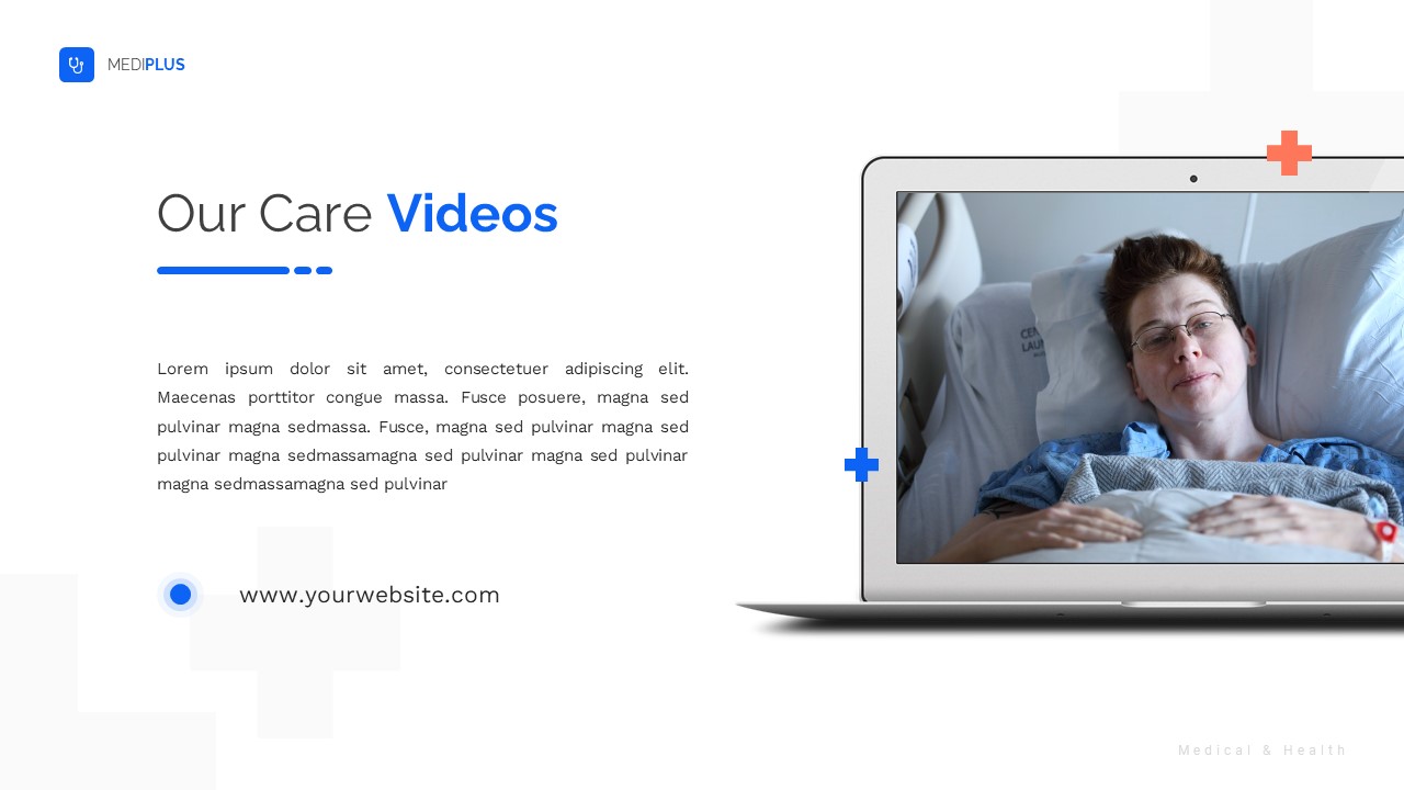Mediplus - Medical & Health Powerpoint Template, Presentation Templates