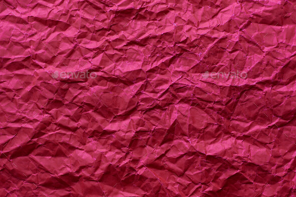 Crinkled red paper texture Stock Photo by viktoriian | PhotoDune