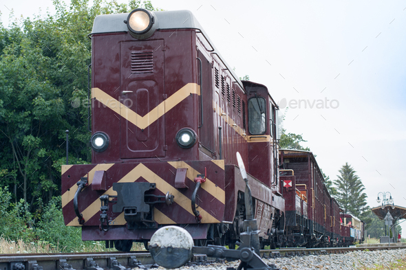 old diesel narrow gauge Stock Photo by perutskyy | PhotoDune