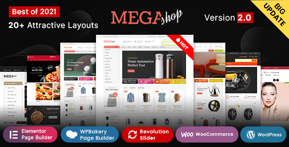 Mega Shop - WooCommerce Responsive Theme by TemplateMela | ThemeForest