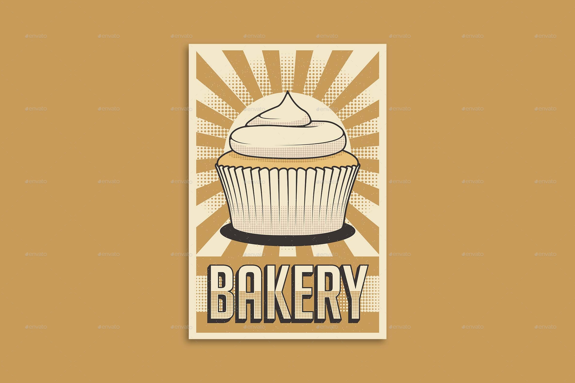 5 Vector Images of Retro Bakery Poster, Vectors | GraphicRiver