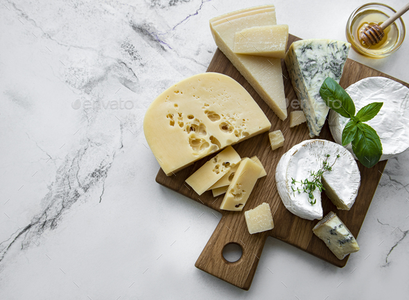Various types of cheese Stock Photo by Olena_Rudo | PhotoDune