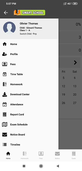 Smart School Android App - Mobile Application for Smart School by QDOCS