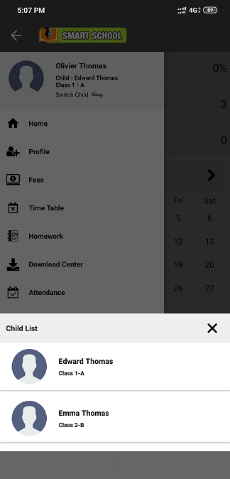 Smart School Android App - Mobile Application for Smart School by QDOCS