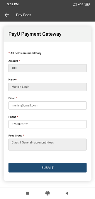 Smart School Android App - Mobile Application for Smart School by QDOCS