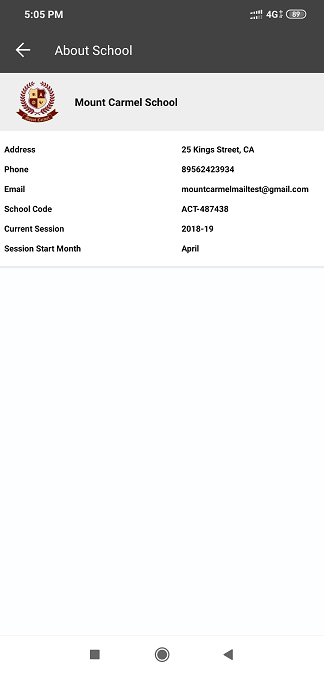 Smart School Android App - Mobile Application for Smart School by QDOCS