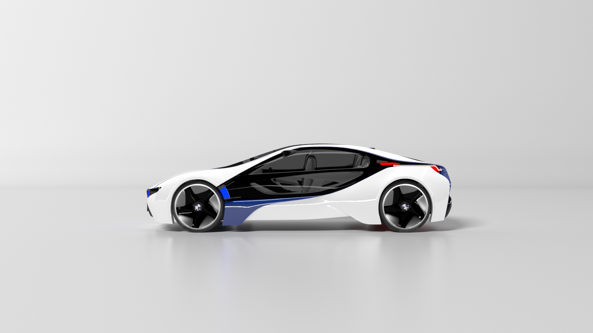 BMW i8, BMW Vision Efficient Dynamics, Concept car by ap_89 | 3DOcean