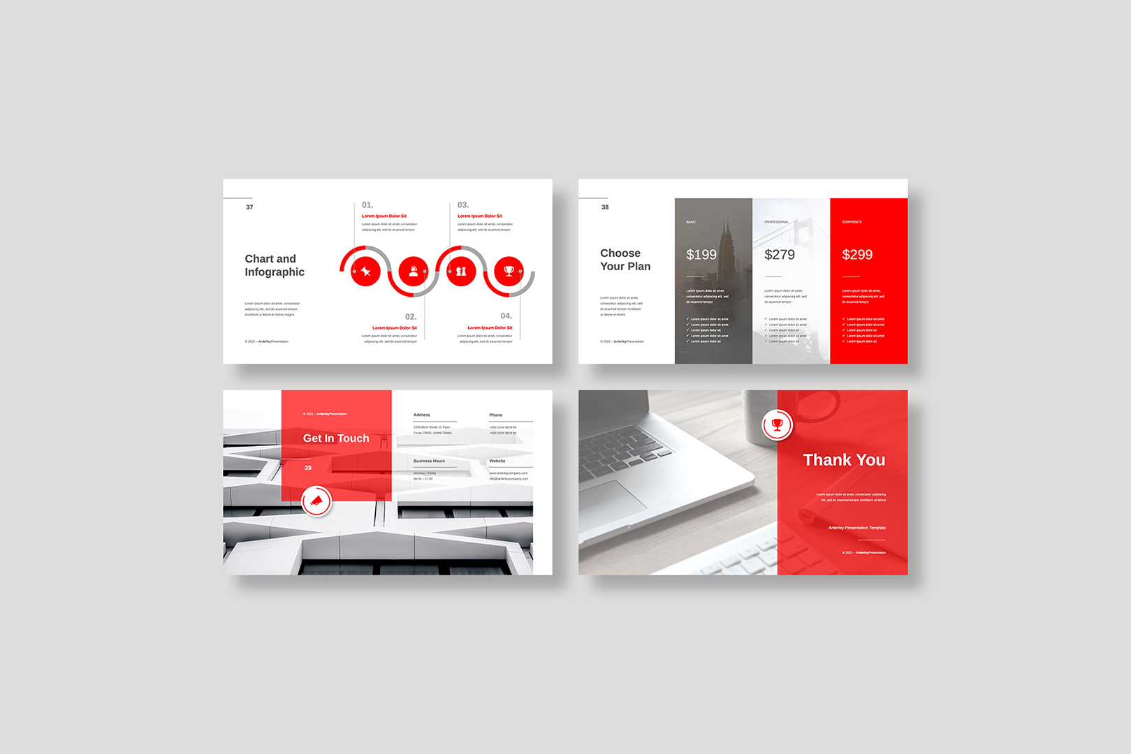 2021 Multipurpose Business PowerPoint Bundle, Presentation Templates
