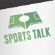 Sports Talk Logo Template, Logo Templates | GraphicRiver