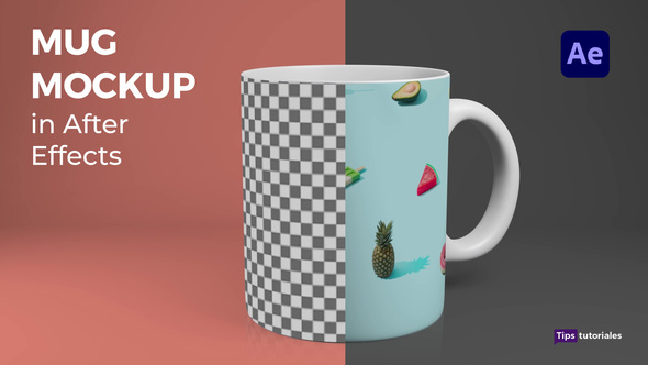 Animated Mug Mockup 360, After Effects Project Files | VideoHive