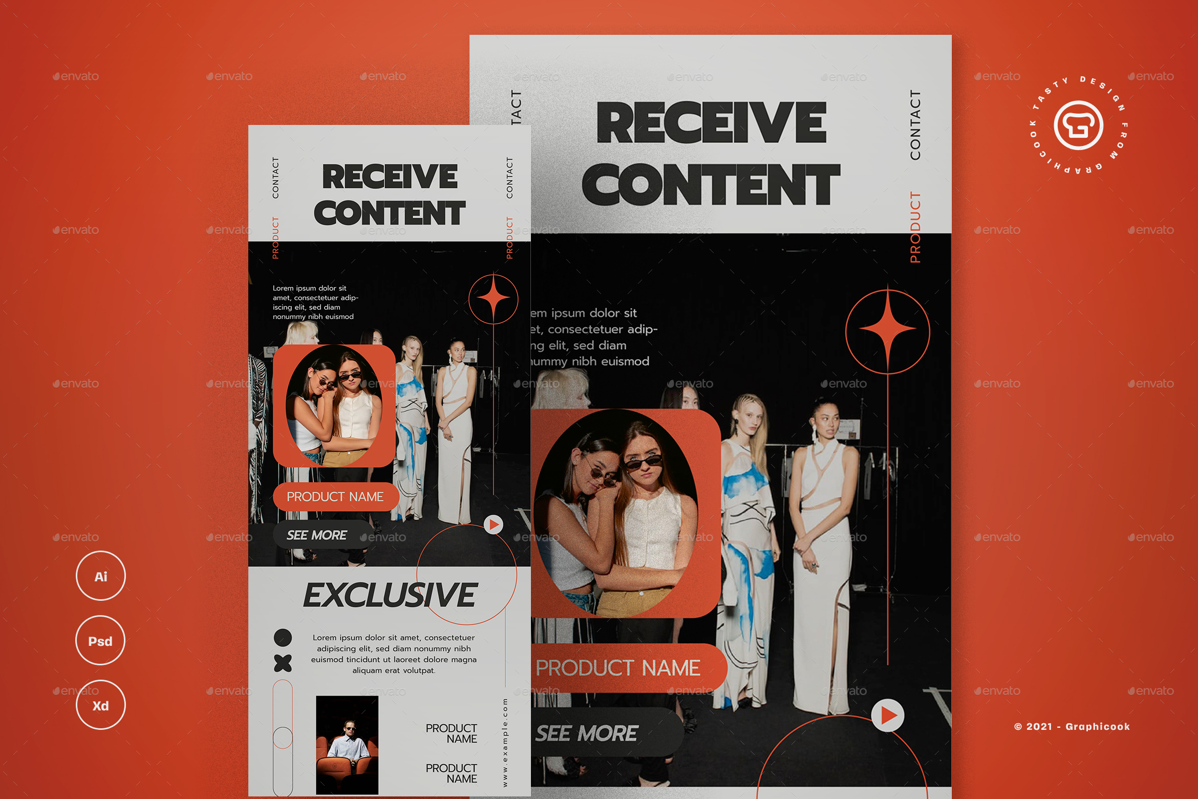 Email Newsletter Aesthetic by graphicook | GraphicRiver