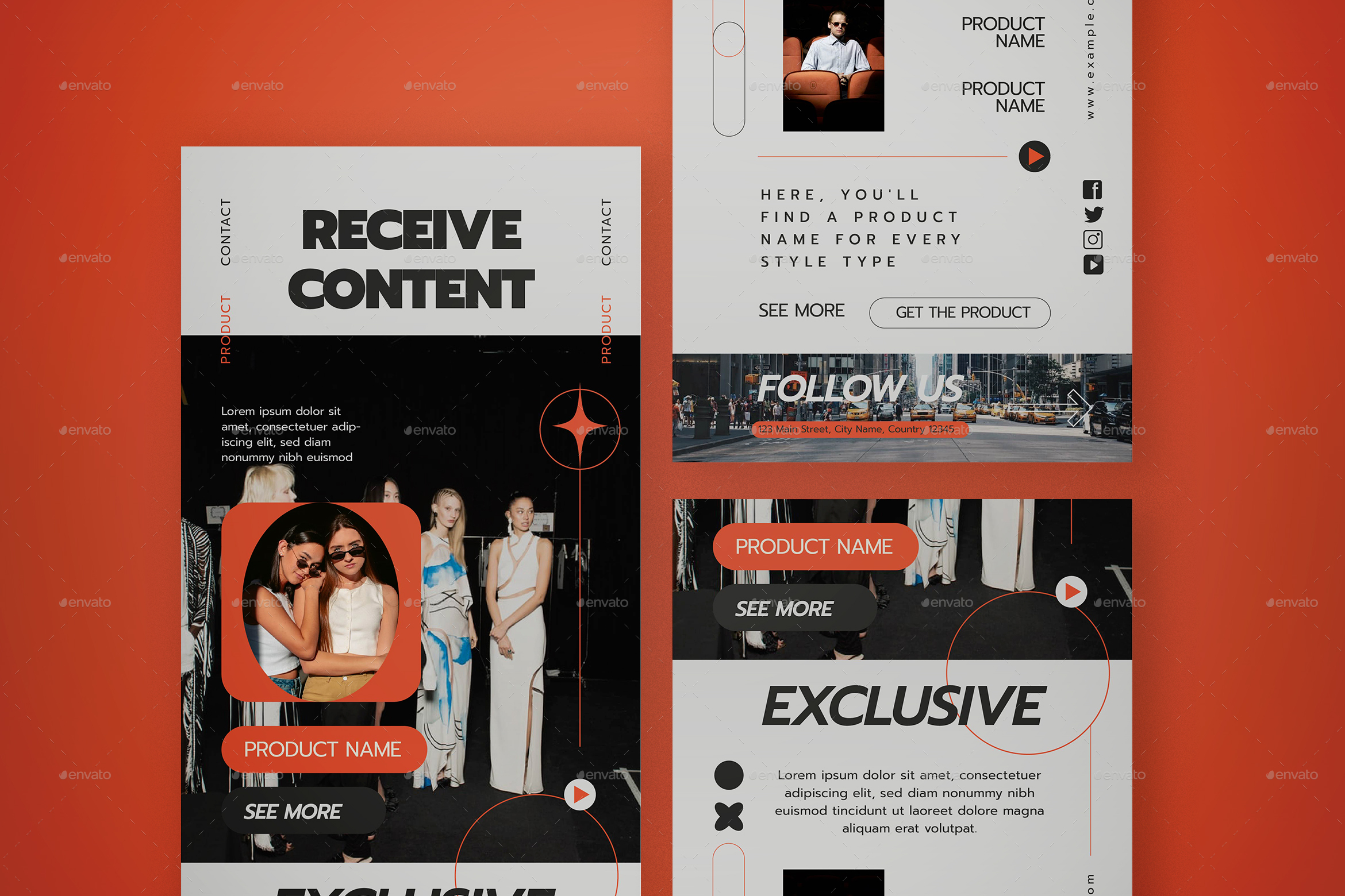 Email Newsletter Aesthetic by graphicook | GraphicRiver