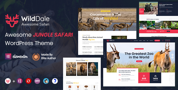 WildDale - Jungle Safari WordPress Theme by ThemetechMount | ThemeForest