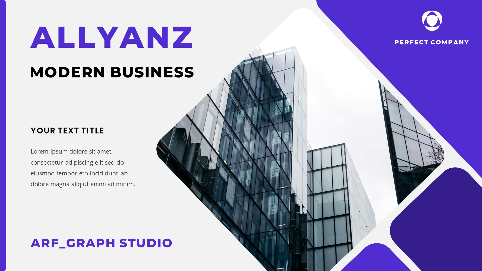 Allyanz - Modern Business Powerpoint Template, Presentation Templates