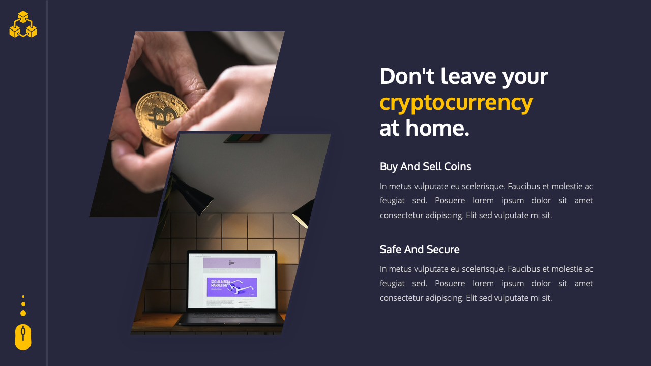 Cryptos - Blockchain and Cryptocurrency PowerPoint Template ...