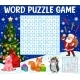 Christmas Santa and Animals Word Search Puzzle, Vectors | GraphicRiver