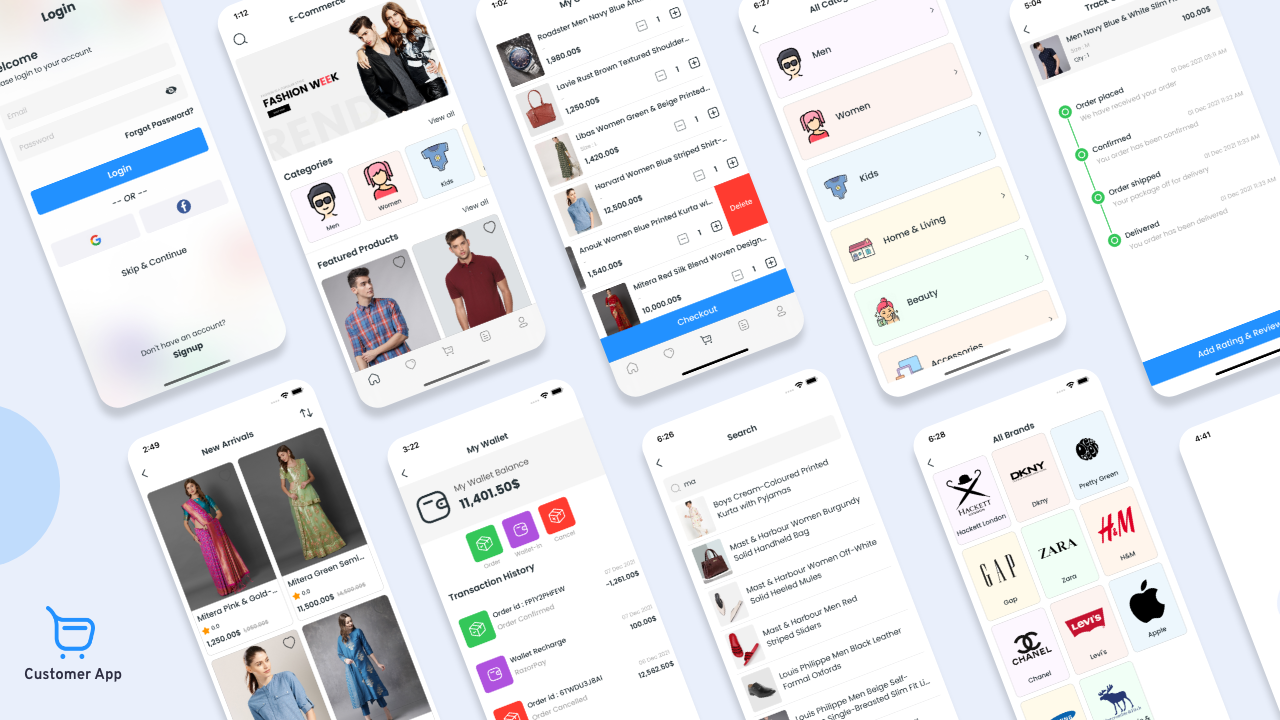 eCommerce - Multi vendor ecommerce iOS App with Admin panel by ...