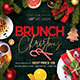 Christmas Brunch Flyer, Print Templates | GraphicRiver