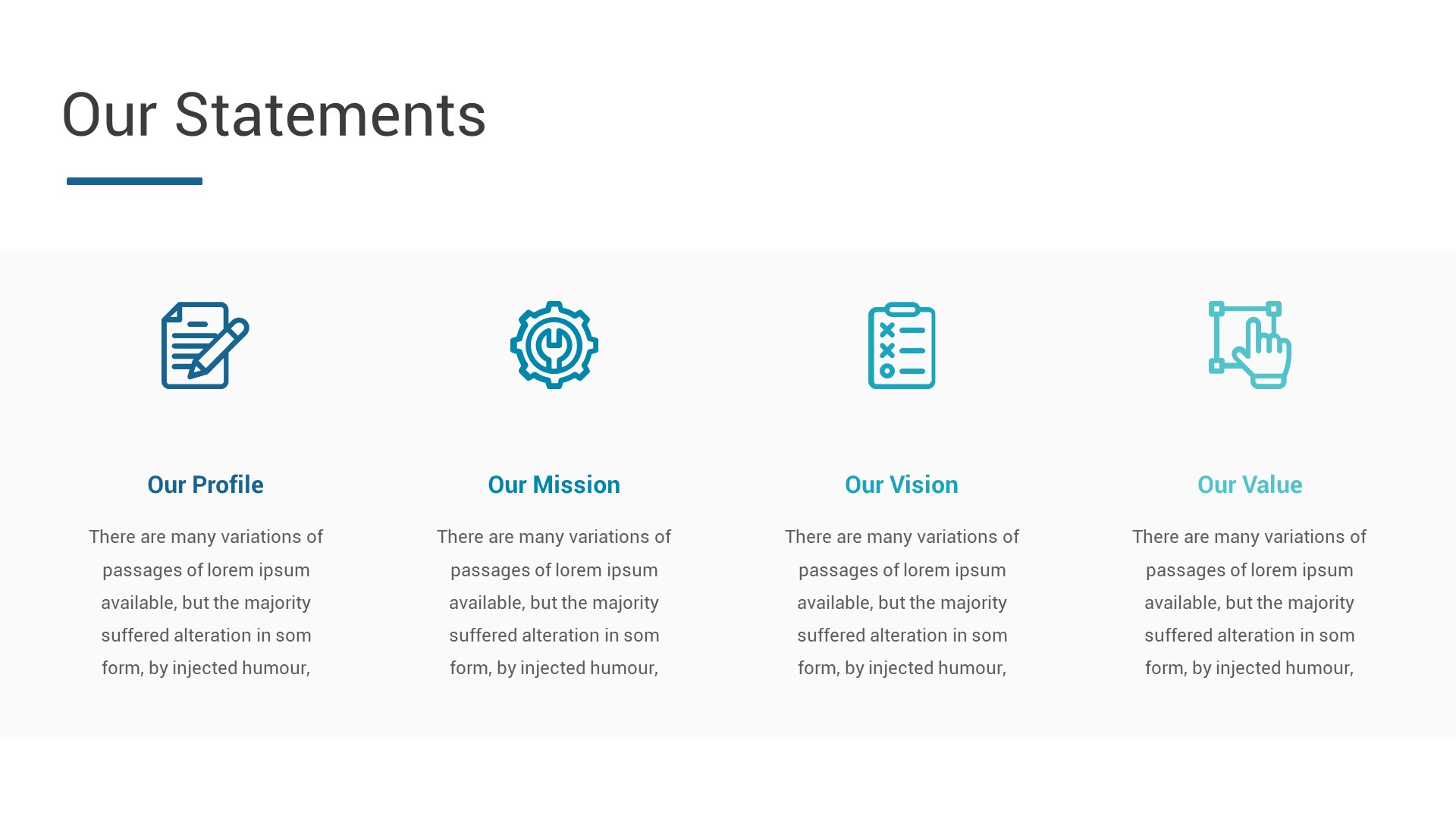 Modern Business Solution PowerPoint Template, Presentation Templates