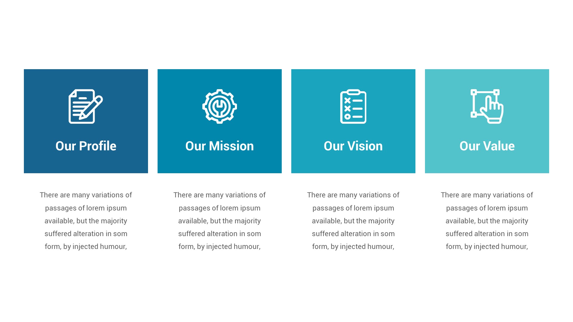 Modern Business Solution PowerPoint Template, Presentation Templates