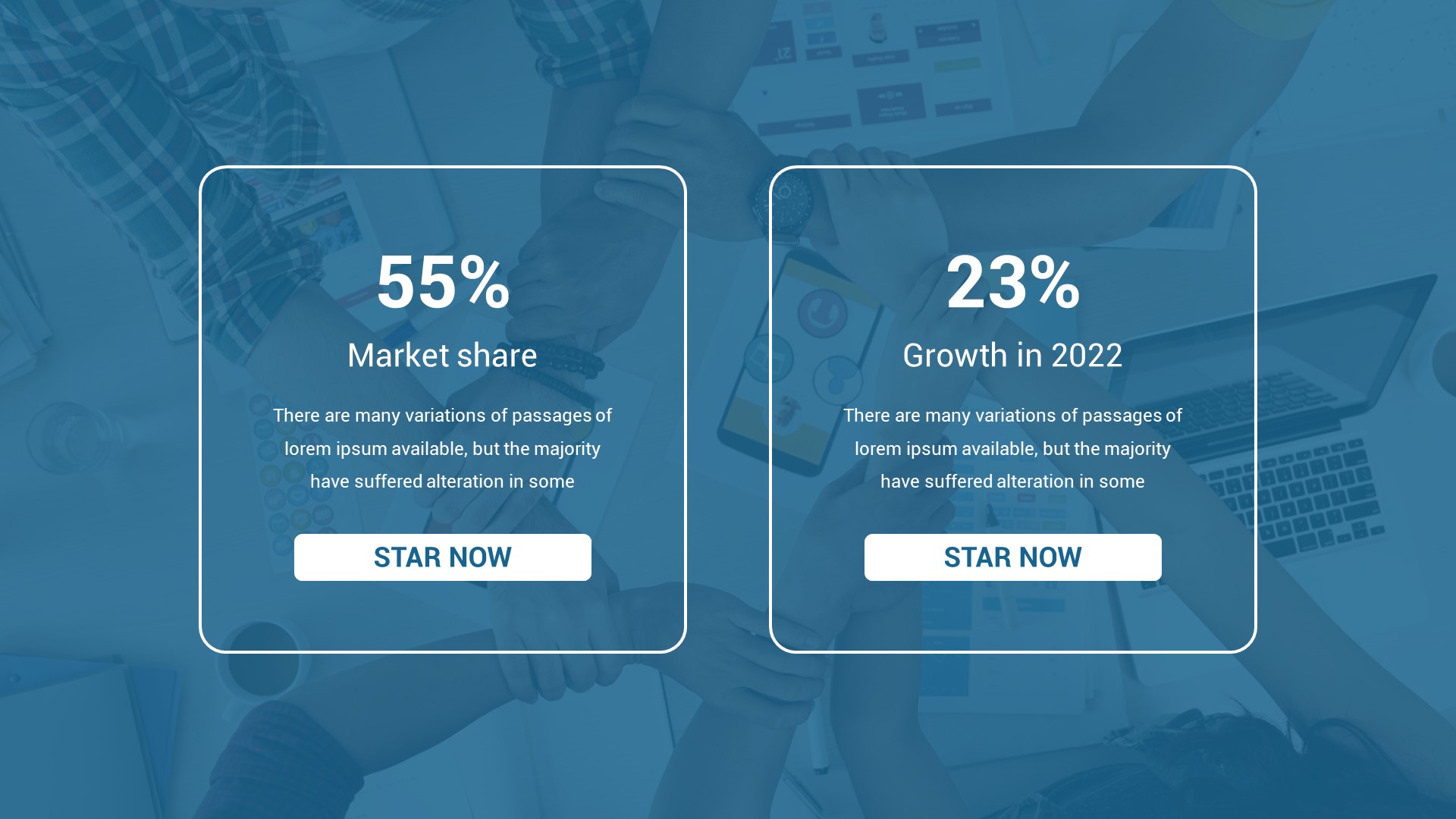 Modern Business Solution PowerPoint Template, Presentation Templates