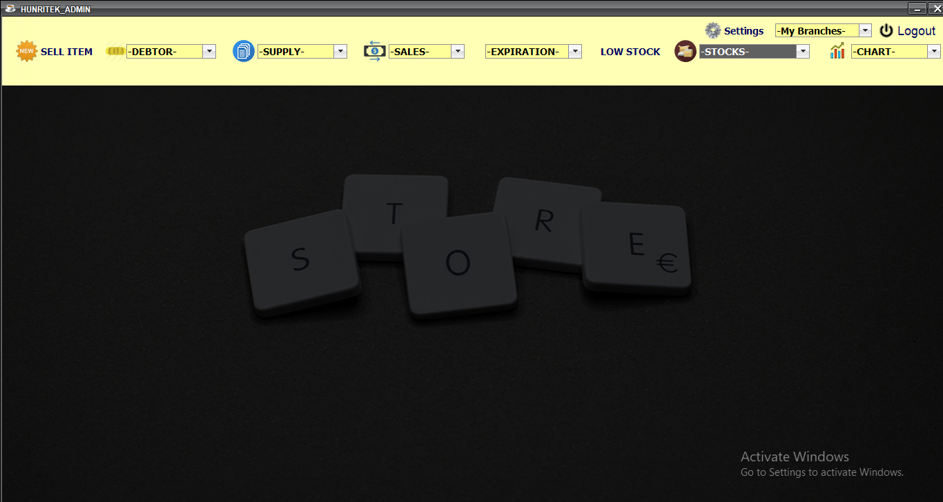Java Inventory Management Software For Pharmacies and Supermarkets With ...