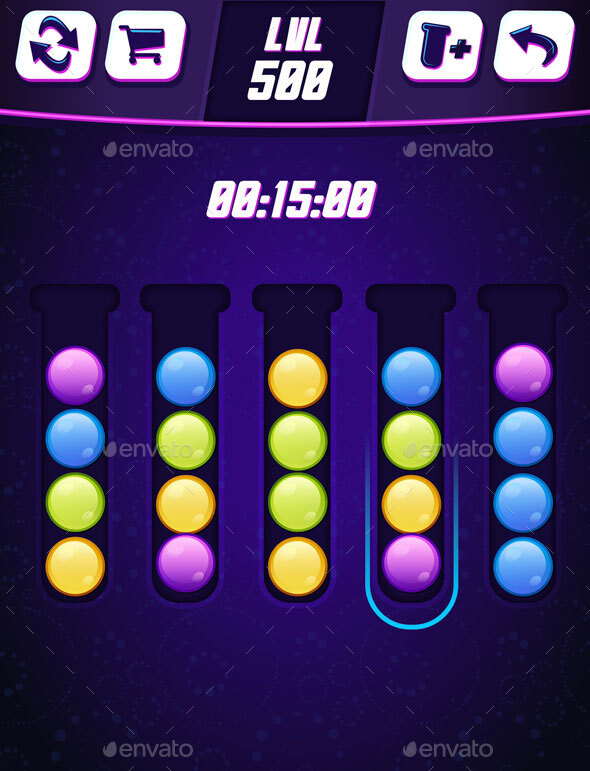 Bubble Game Art, Game Assets | GraphicRiver