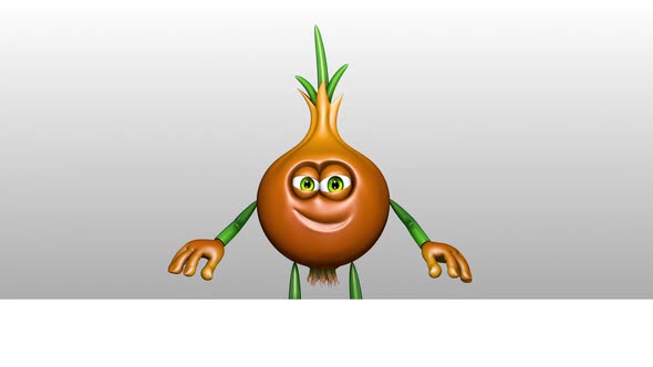 Onion Promotion Ads Looped Cartoon Animation, Motion Graphics | VideoHive