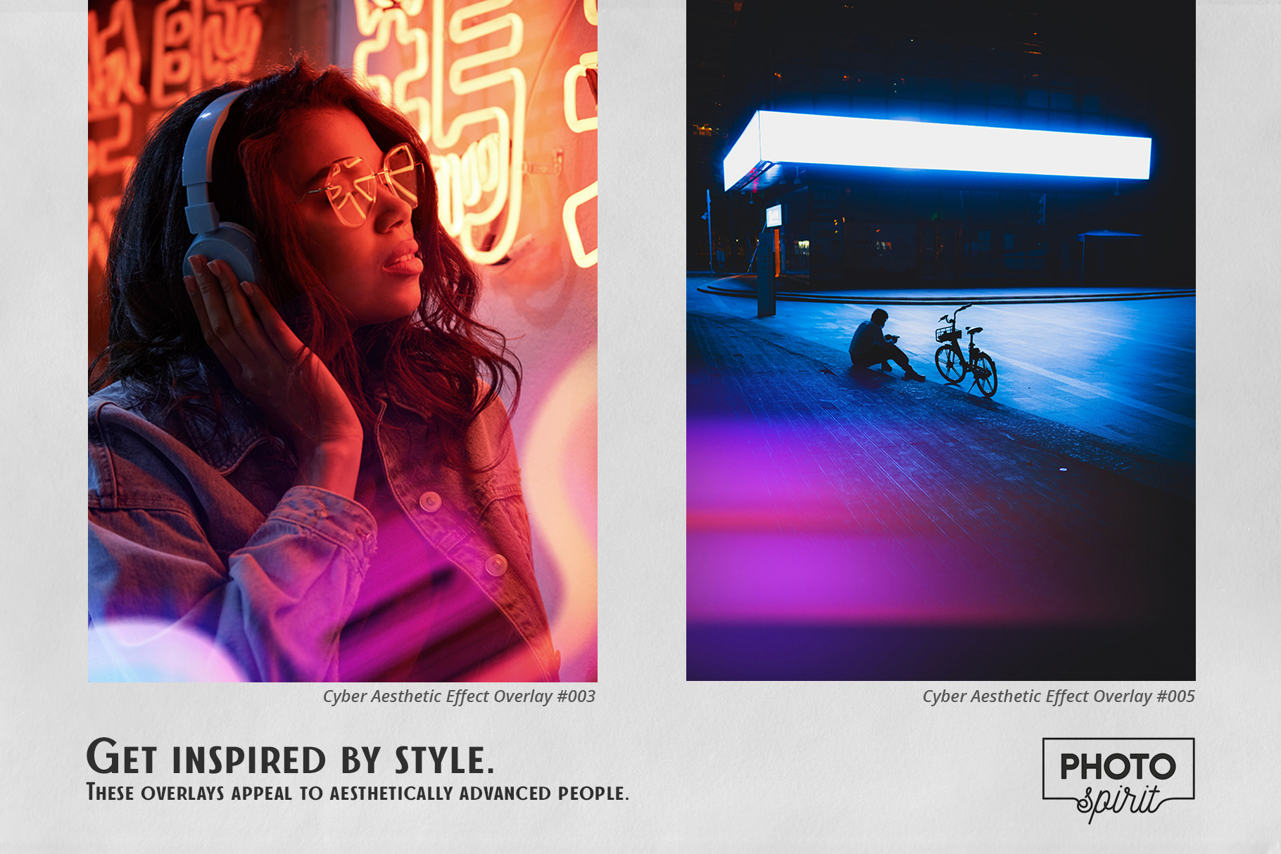 Cyber Aesthetic Overlays, Add-ons | GraphicRiver