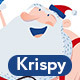 Krispy Santa Illustrations, Graphics | GraphicRiver