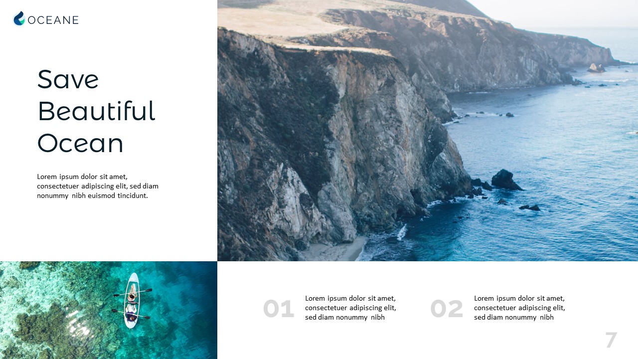 Oceane Google Slides Template, Presentation Templates | GraphicRiver