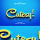 Cutesy! 3d text style effect, Add-ons | GraphicRiver