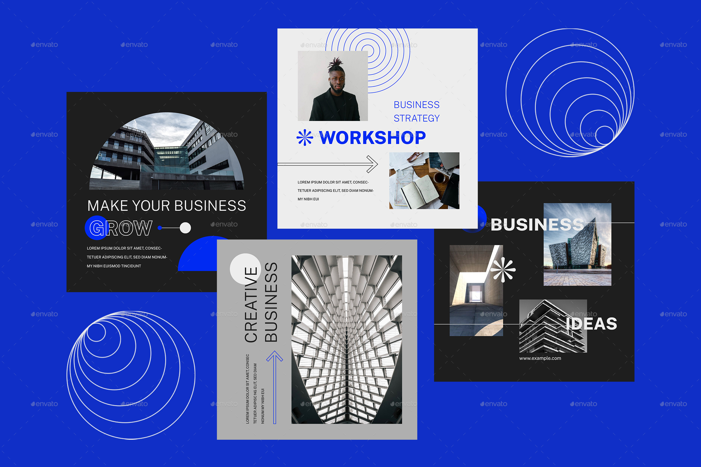 Business Start Up Instagram Post & Story, Web Elements | GraphicRiver