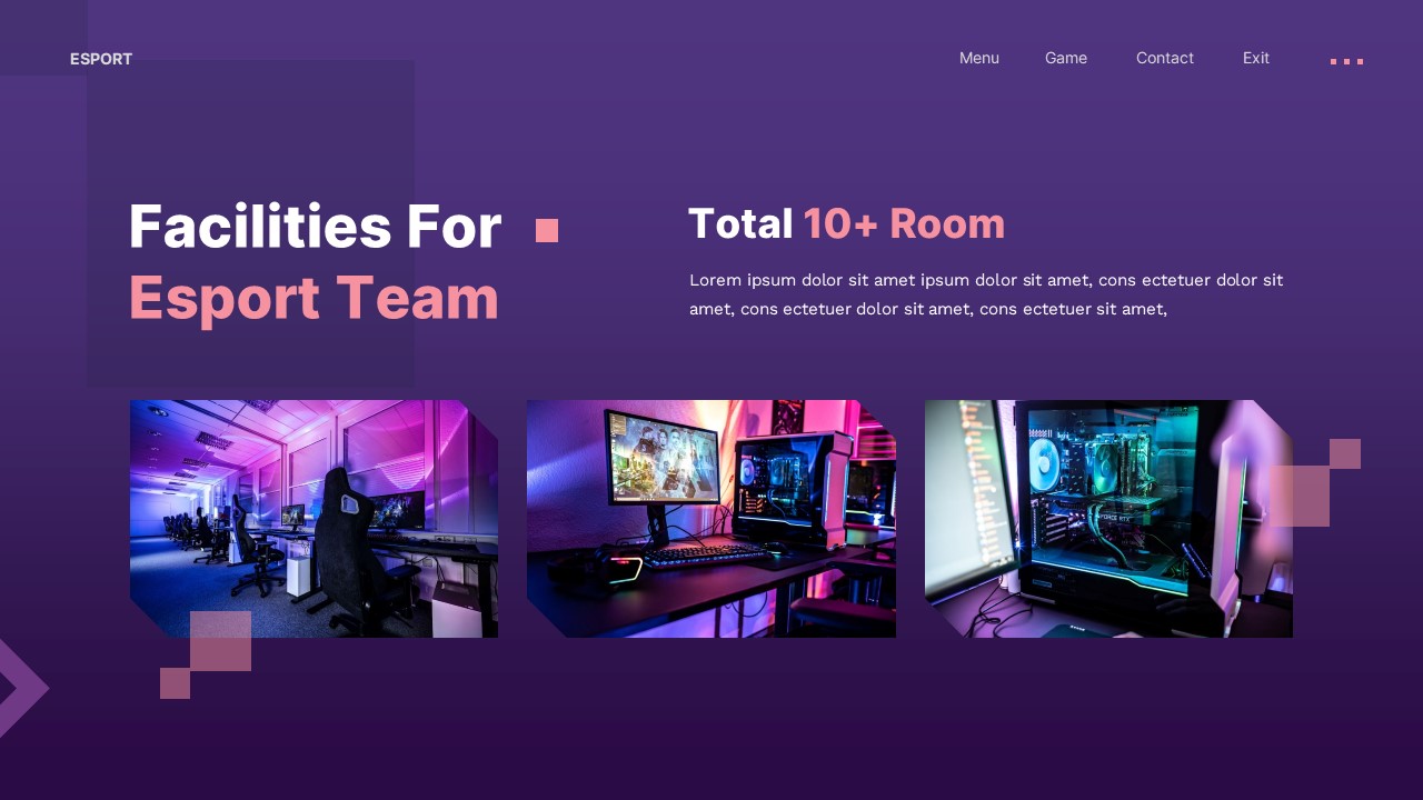 Sparkz - Esport & Gaming Powerpoint Template, Presentation Templates