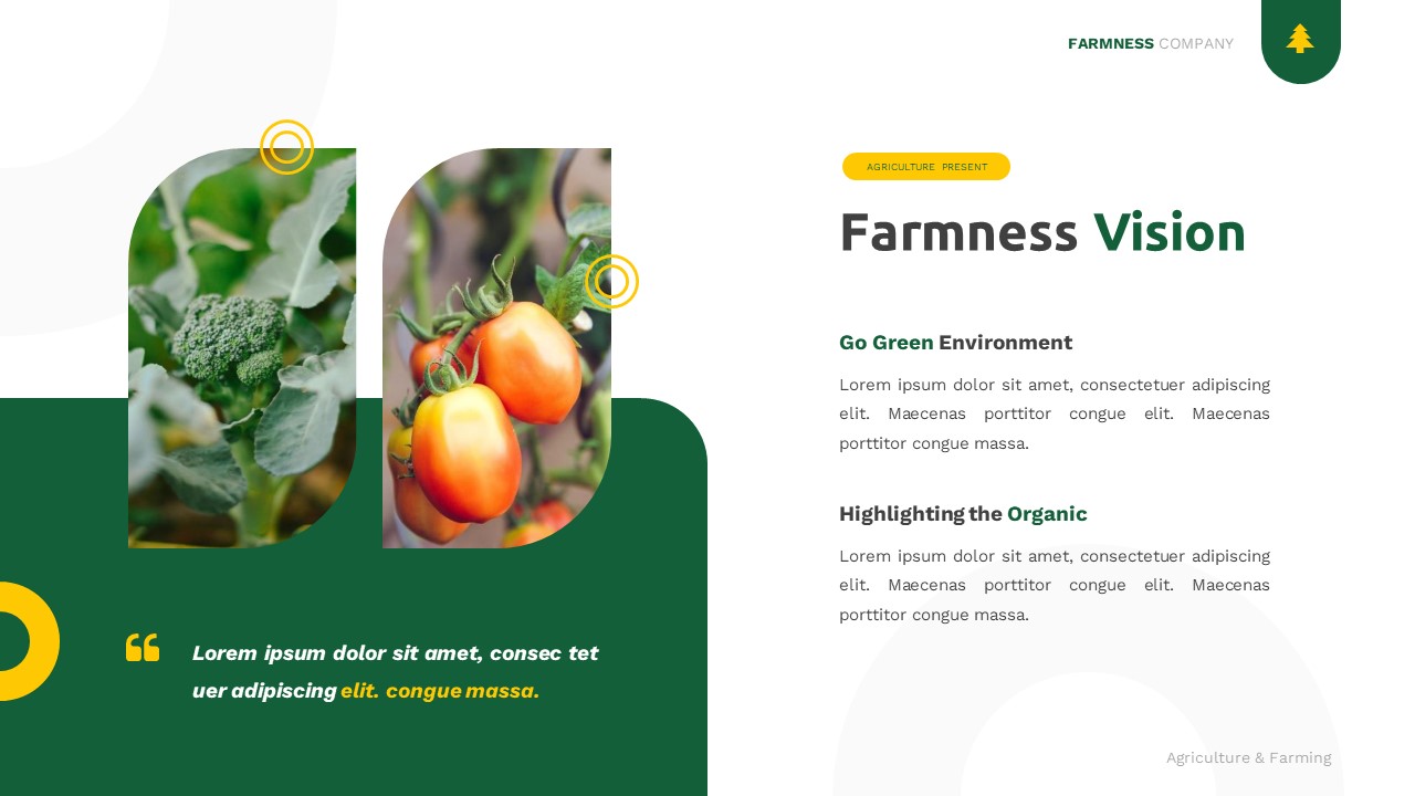 Farmness - Agriculture & Farming Google Slides Template, Presentation ...