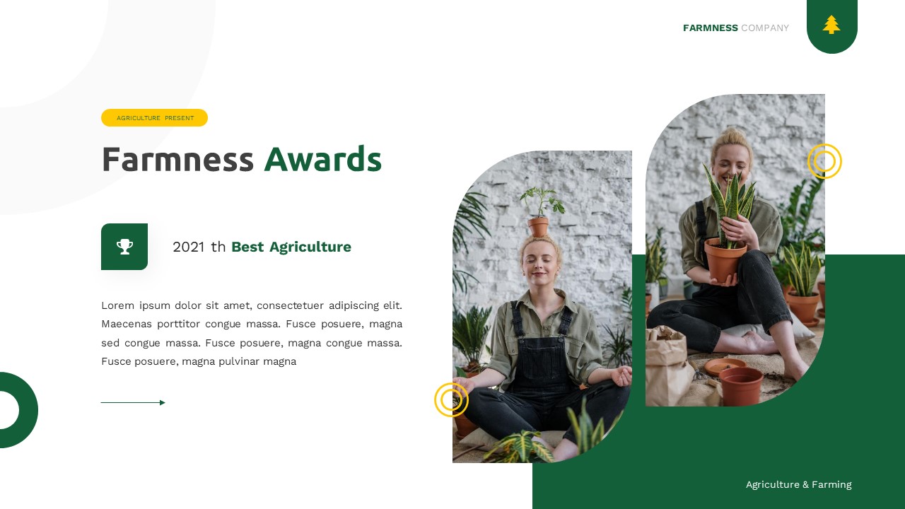 Farmness - Agriculture & Farming Google Slides Template, Presentation ...