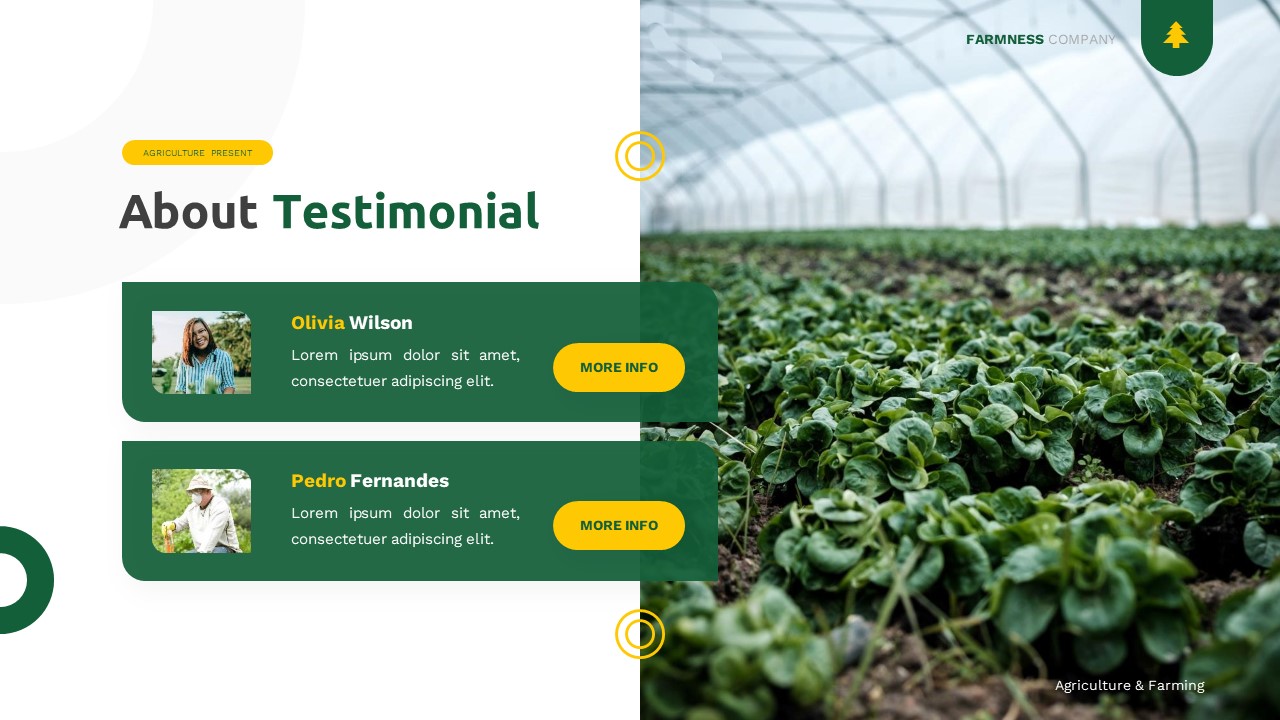 Farmness - Agriculture & Farming Google Slides Template, Presentation ...