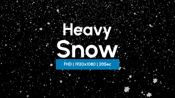 Heavy Snow in Black Background, Snowfall at Night, Stock Footage ...