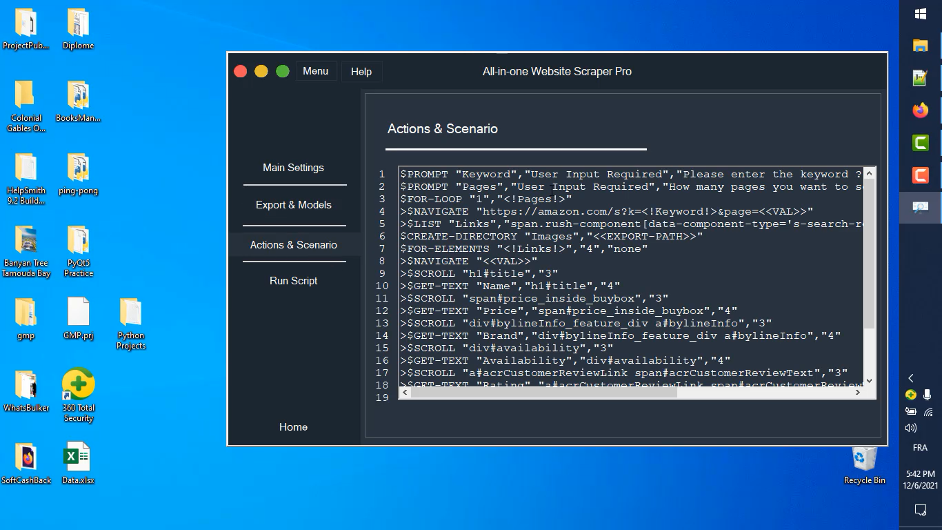 All-in-one Websites Scrapper Pro by belkharraf | CodeCanyon