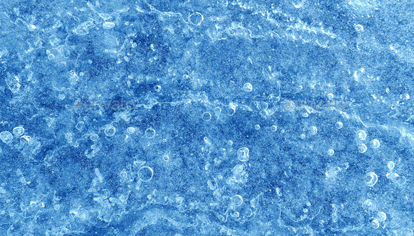 Texture of natural blue ice Stock Photo by didesign | PhotoDune