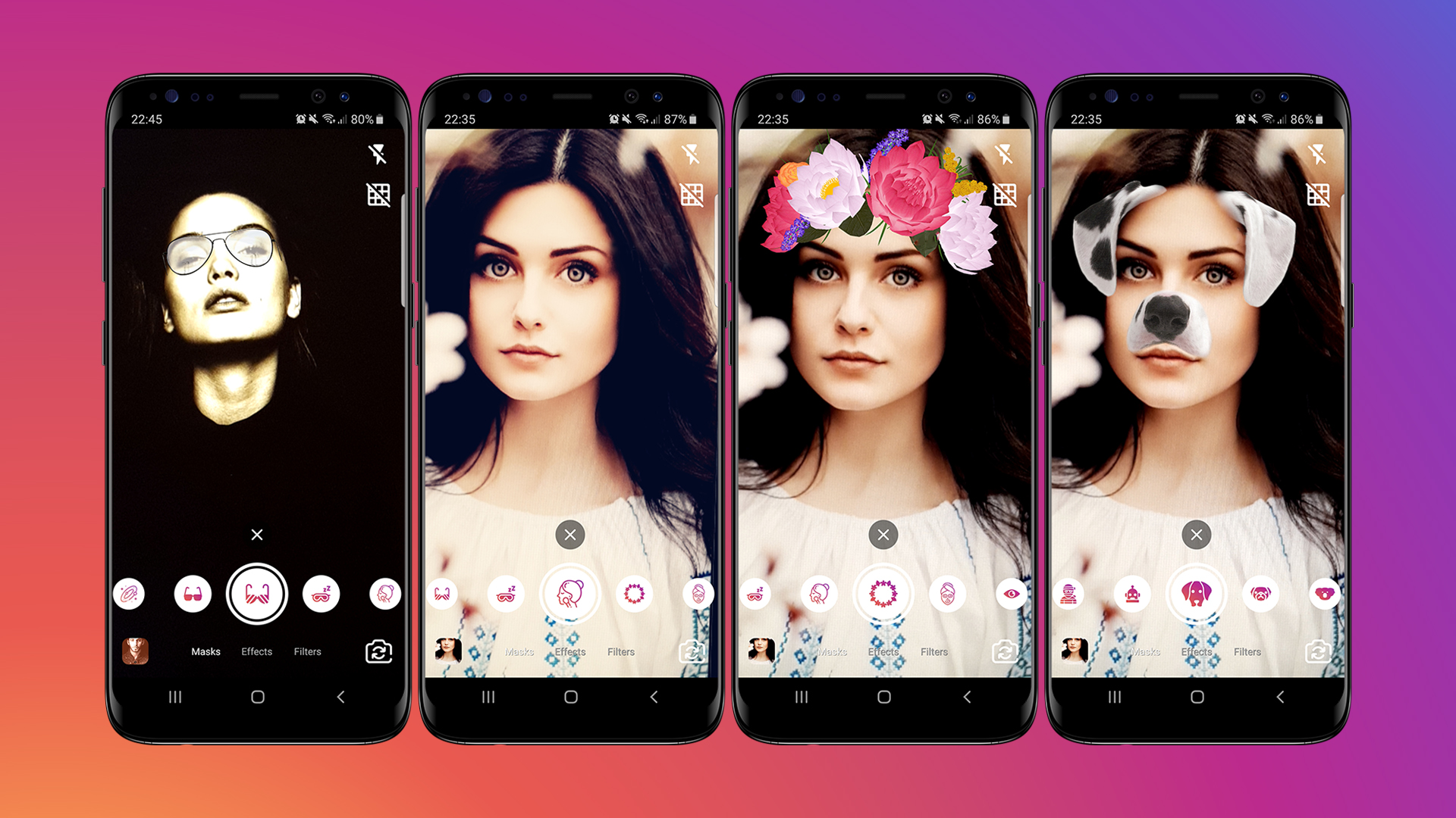 Augmented reality App | Filters | Effects | Masks by iSomlea | CodeCanyon